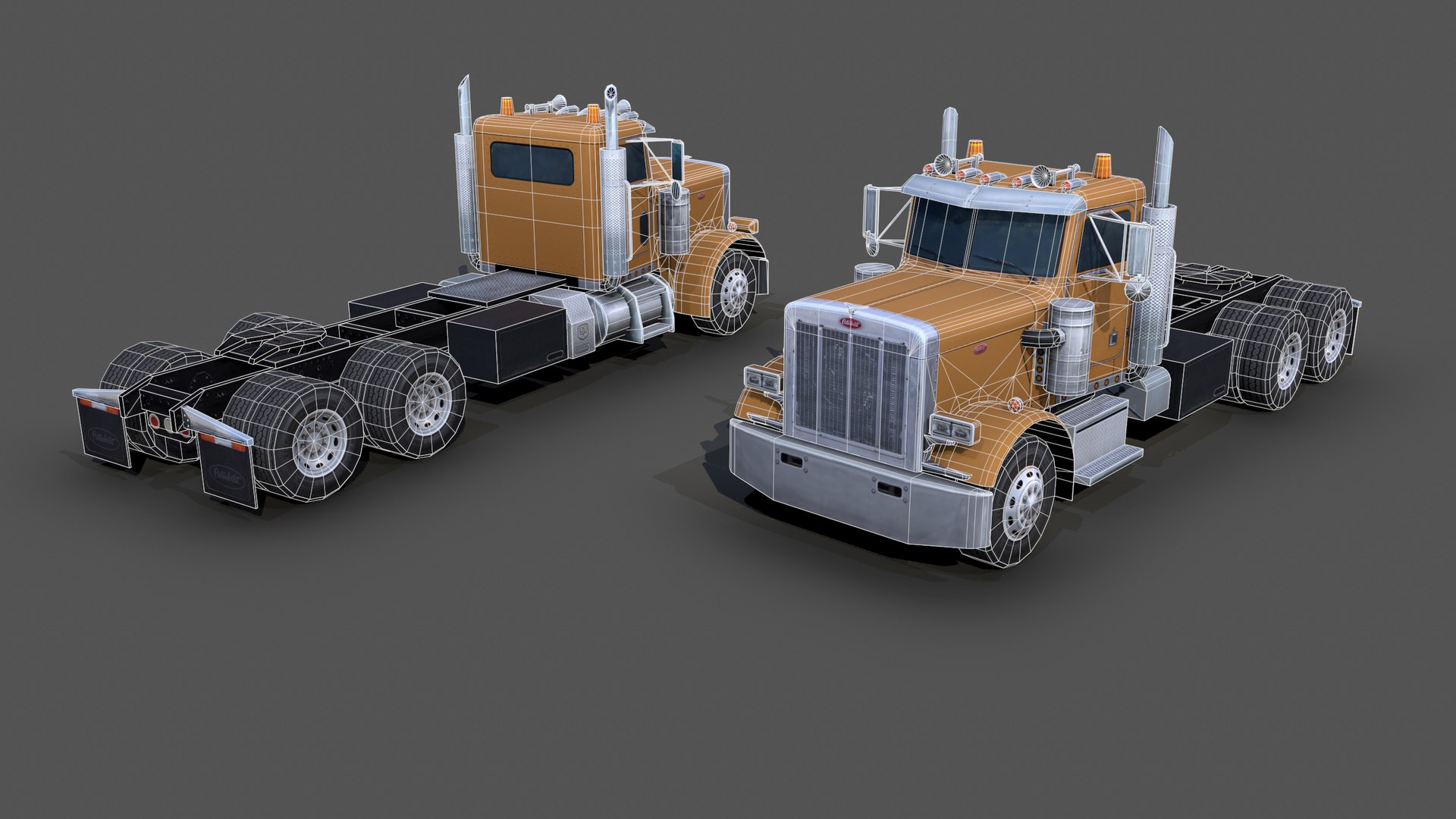 Peterbilt 359 1984 Semi Truck 3D Model - TurboSquid 2089971