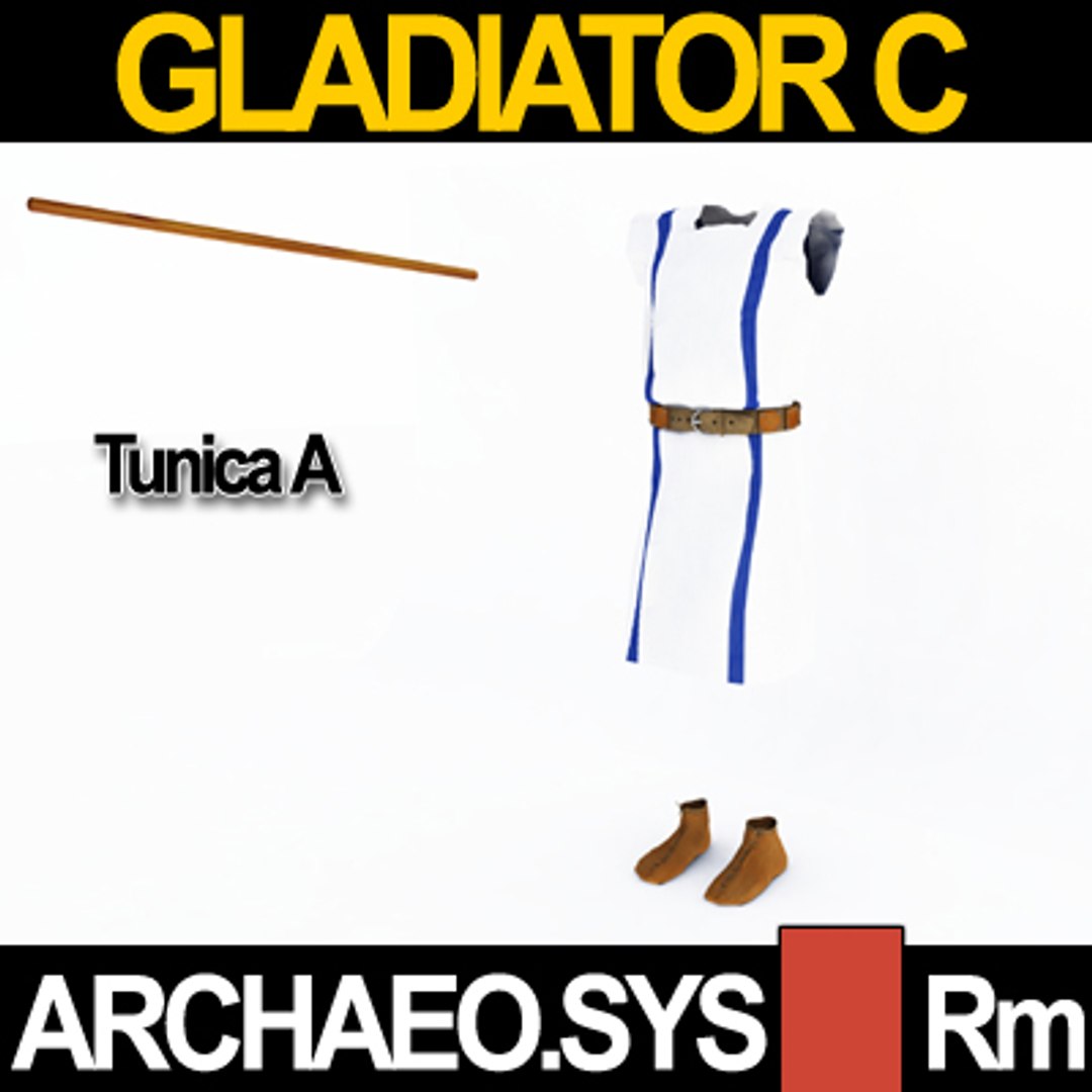 Roman Gladiator Referee Set 3ds