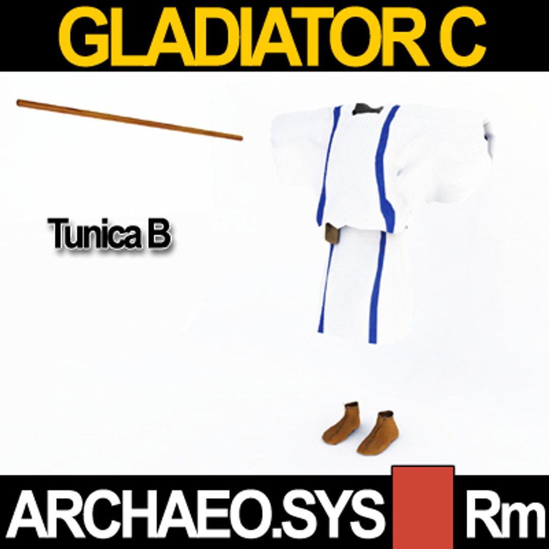 Roman Gladiator Referee Set 3ds