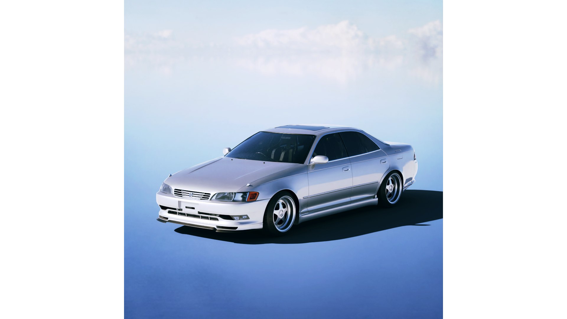 Toyota Mark II Tourer V JZX90 1993 3D Model - TurboSquid 2048157