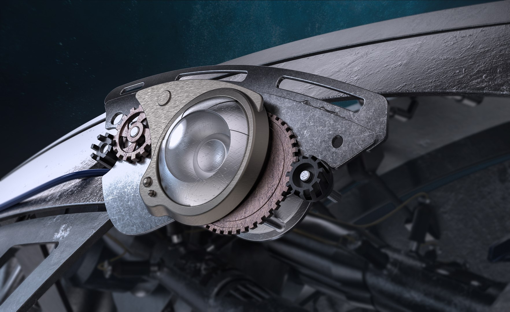 3D Metal Robot Shark - TurboSquid 1725060