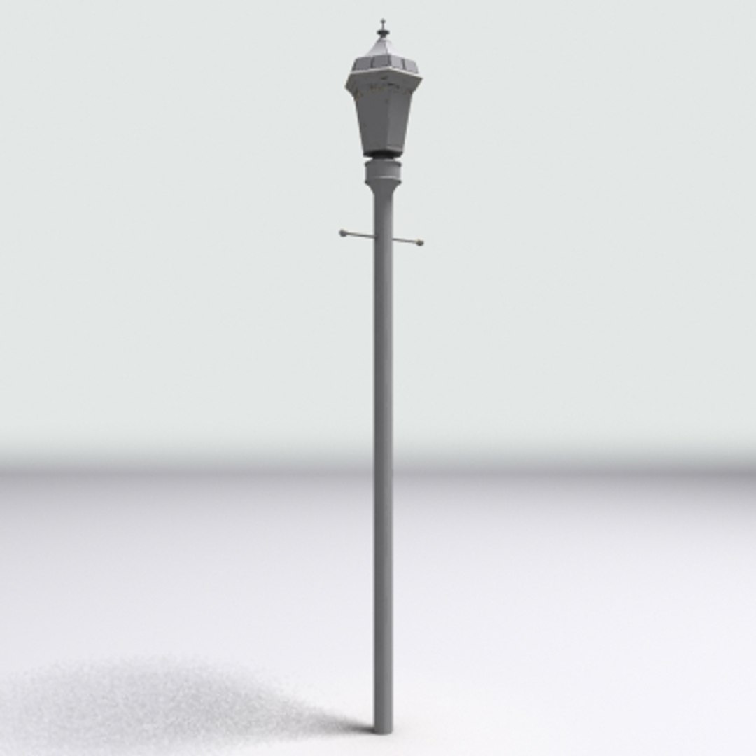3ds Max Victorian Street Lamp