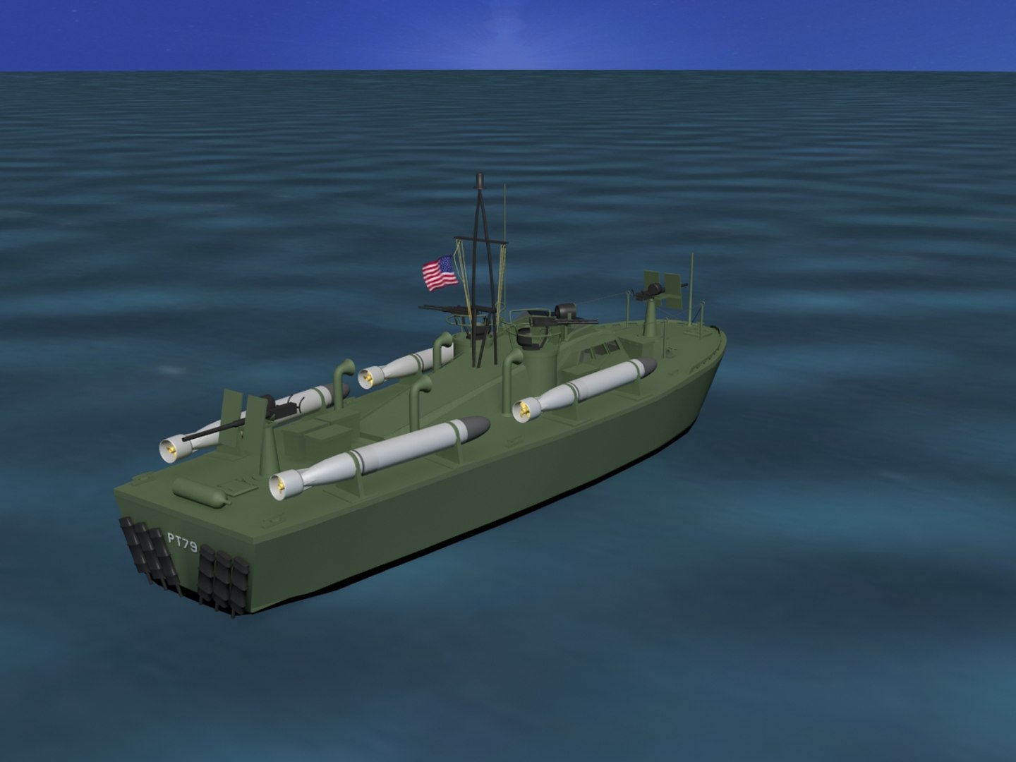 3d Model Of Boat Pt Higgins Classes