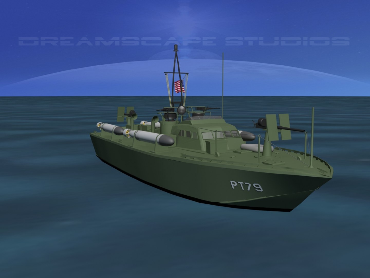 3d Model Of Boat Pt Higgins Classes