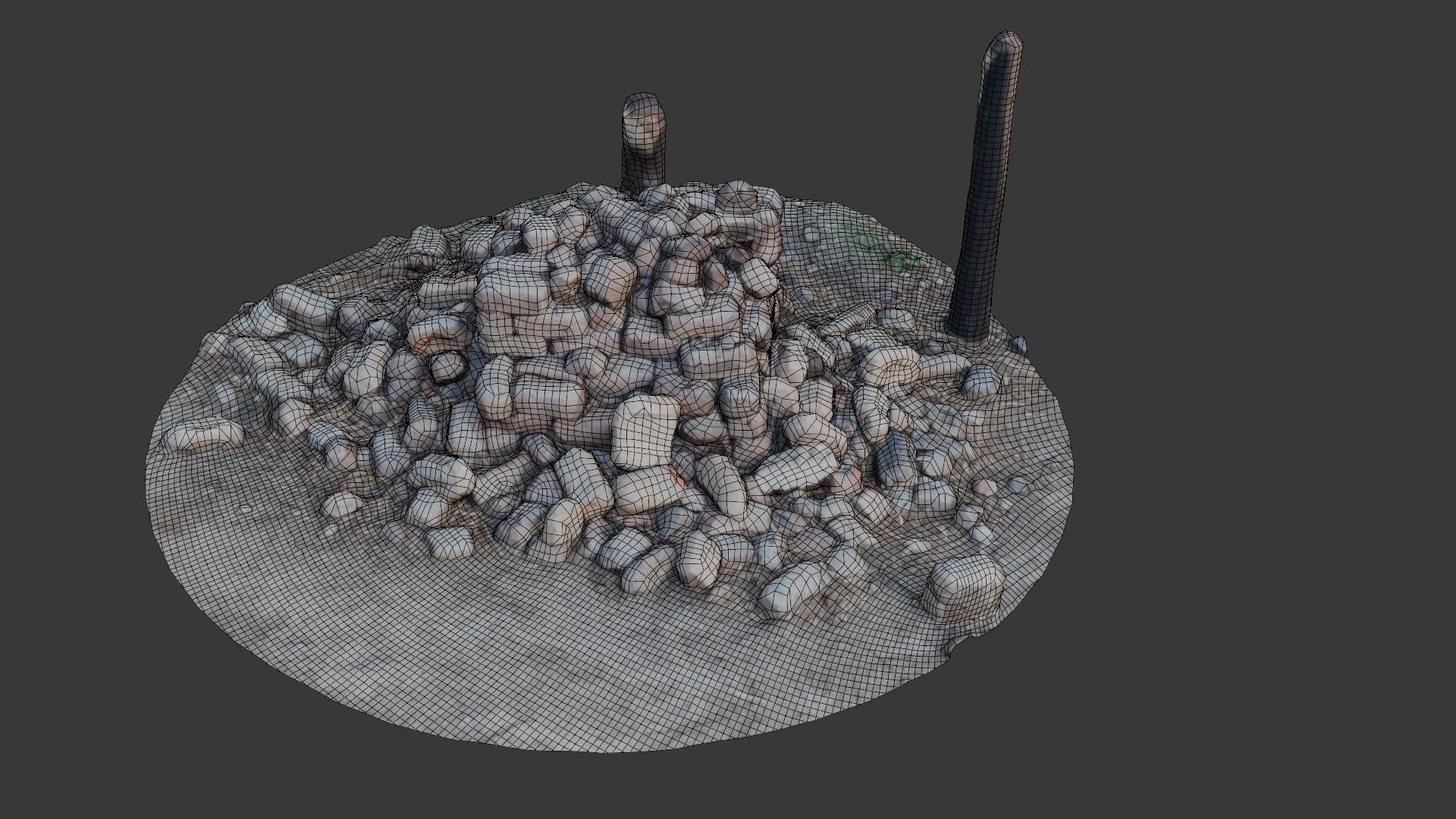 3D Rubble Pile Scan - TurboSquid 2436055