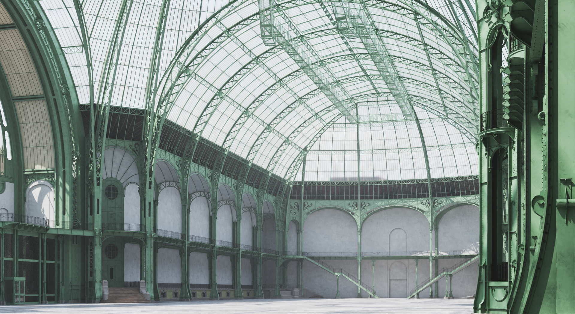 Detailed Grand Palais 3D model - TurboSquid 1774266