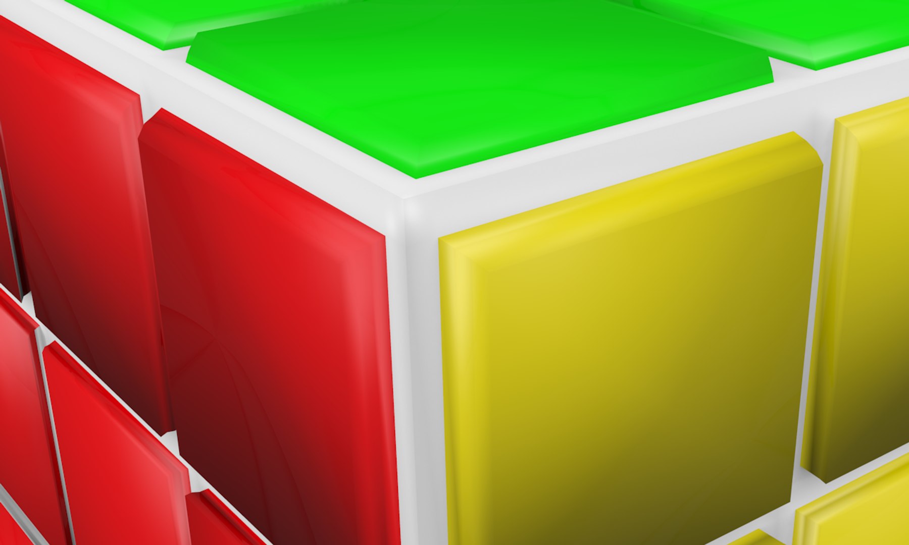 3d Model Of Rubic S Cube