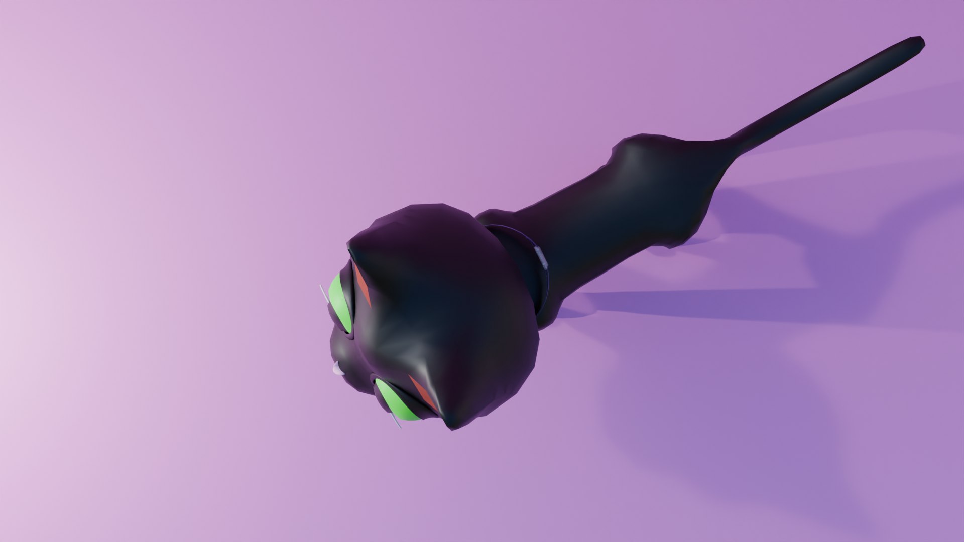 3D Black cat model - TurboSquid 2169743