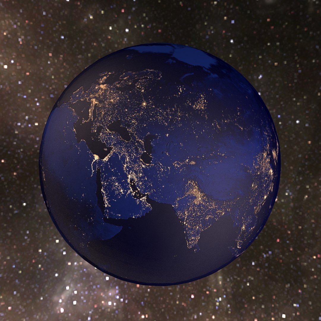 Planet Earth 3d Max