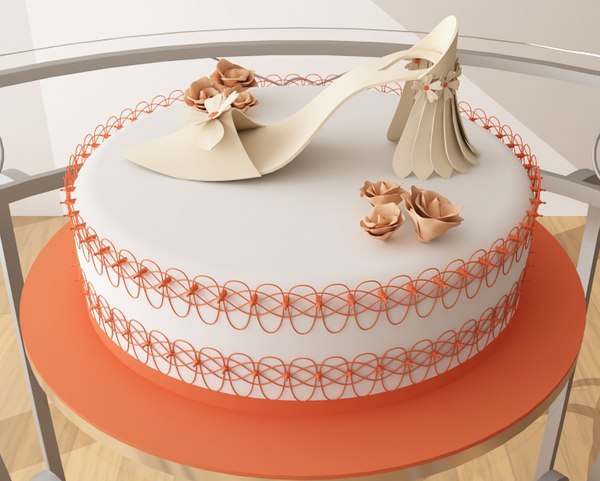 3d model cake