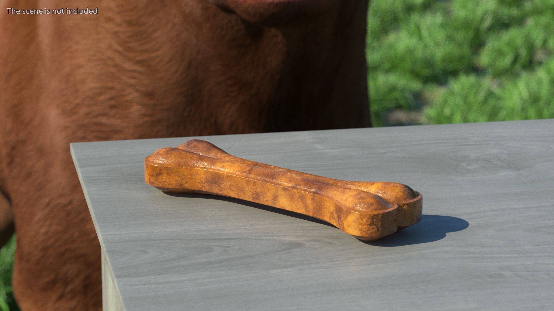Dog Bone Treat Small Dark 3D Model - TurboSquid 2174329