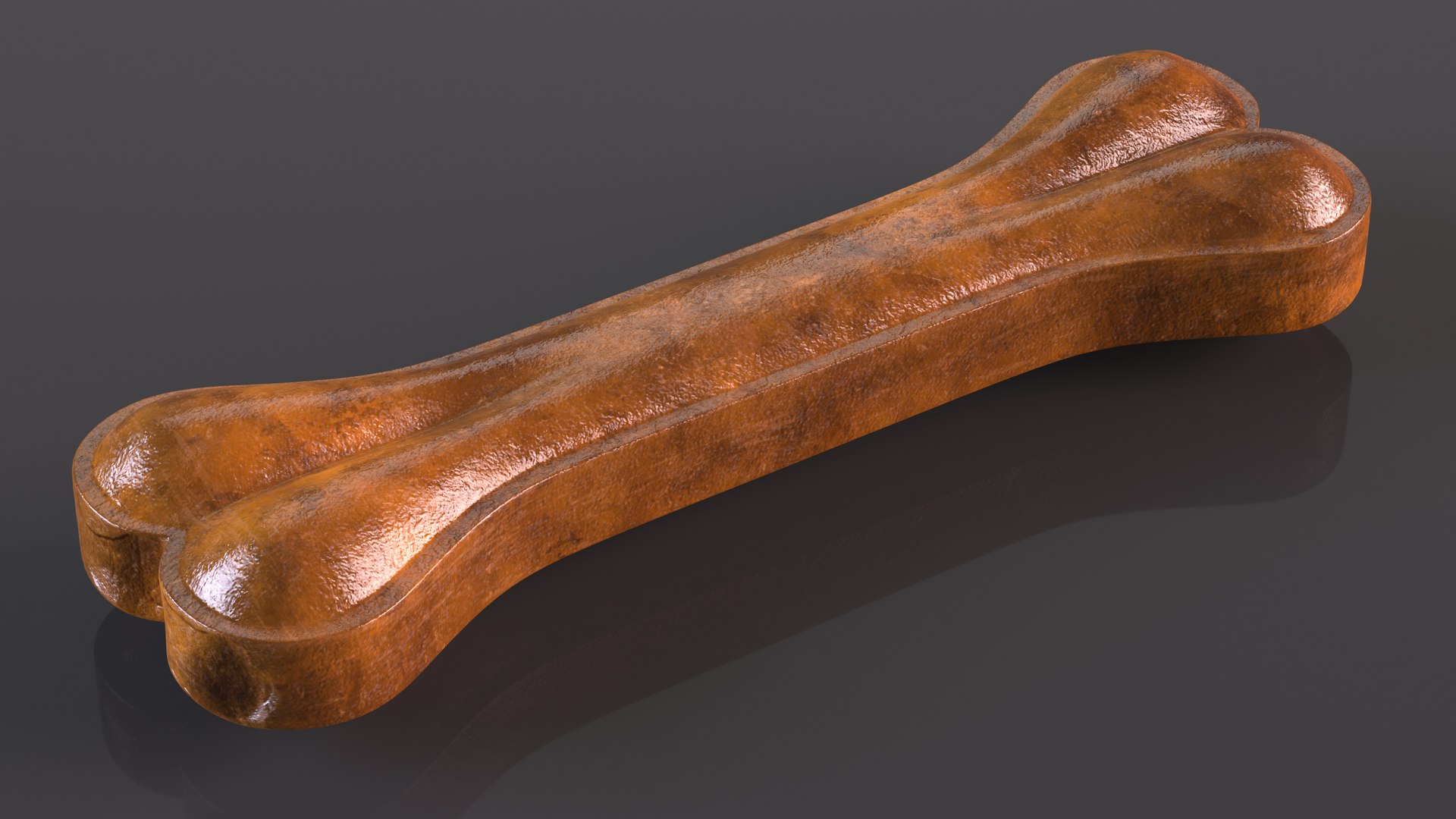 Dog Bone Treat Small Dark 3D Model - TurboSquid 2174329