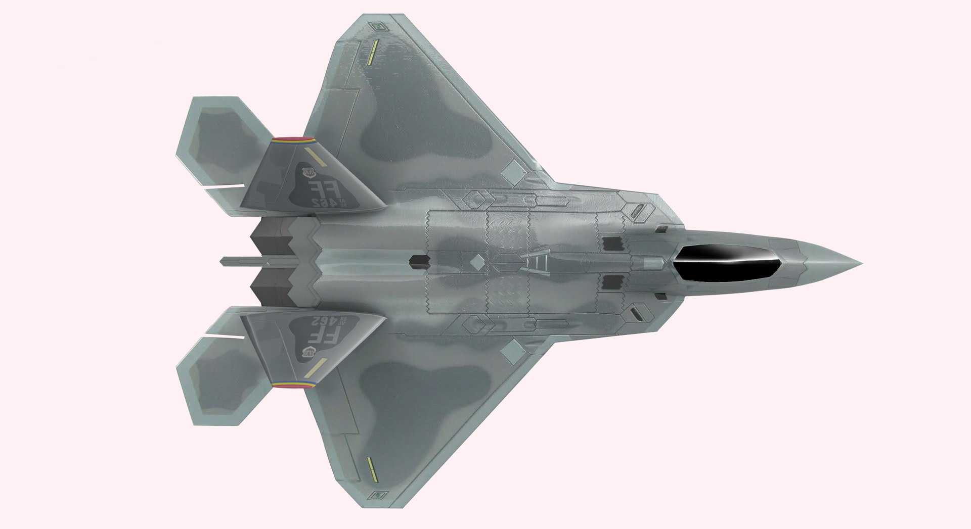 3d f-22 raptor