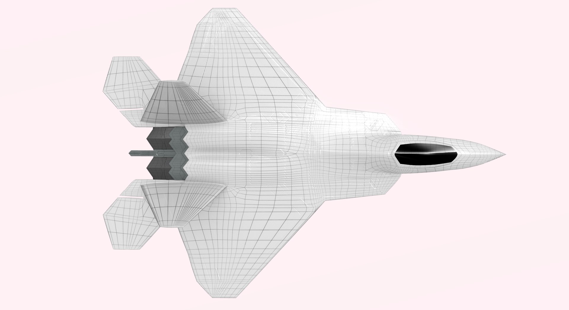 3d f-22 raptor