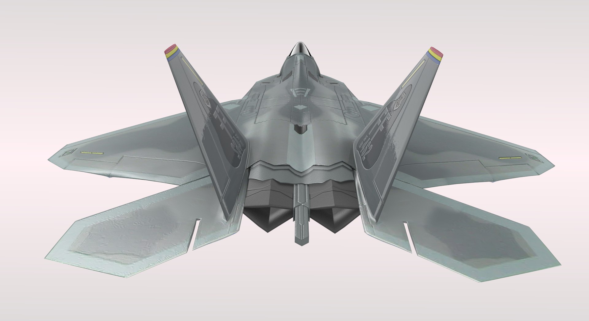 3d f-22 raptor