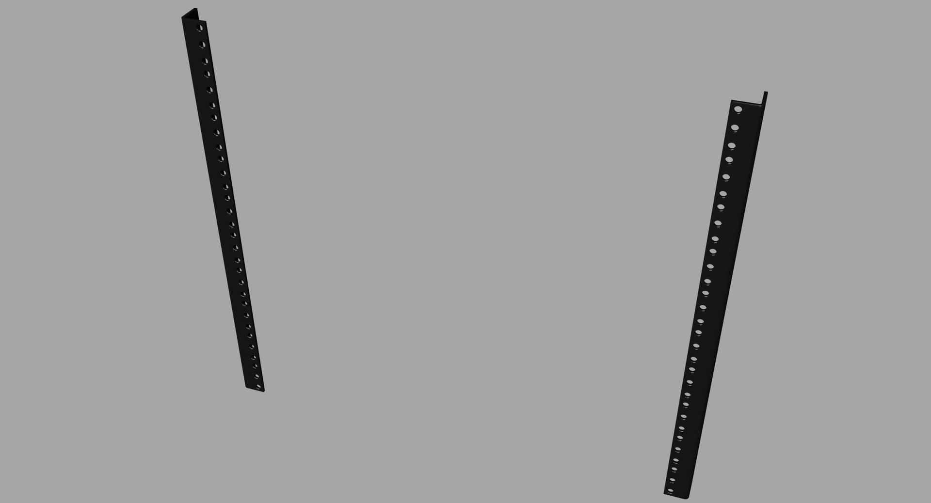 19-inch Rack Mount Rails 3D Model - TurboSquid 1307936