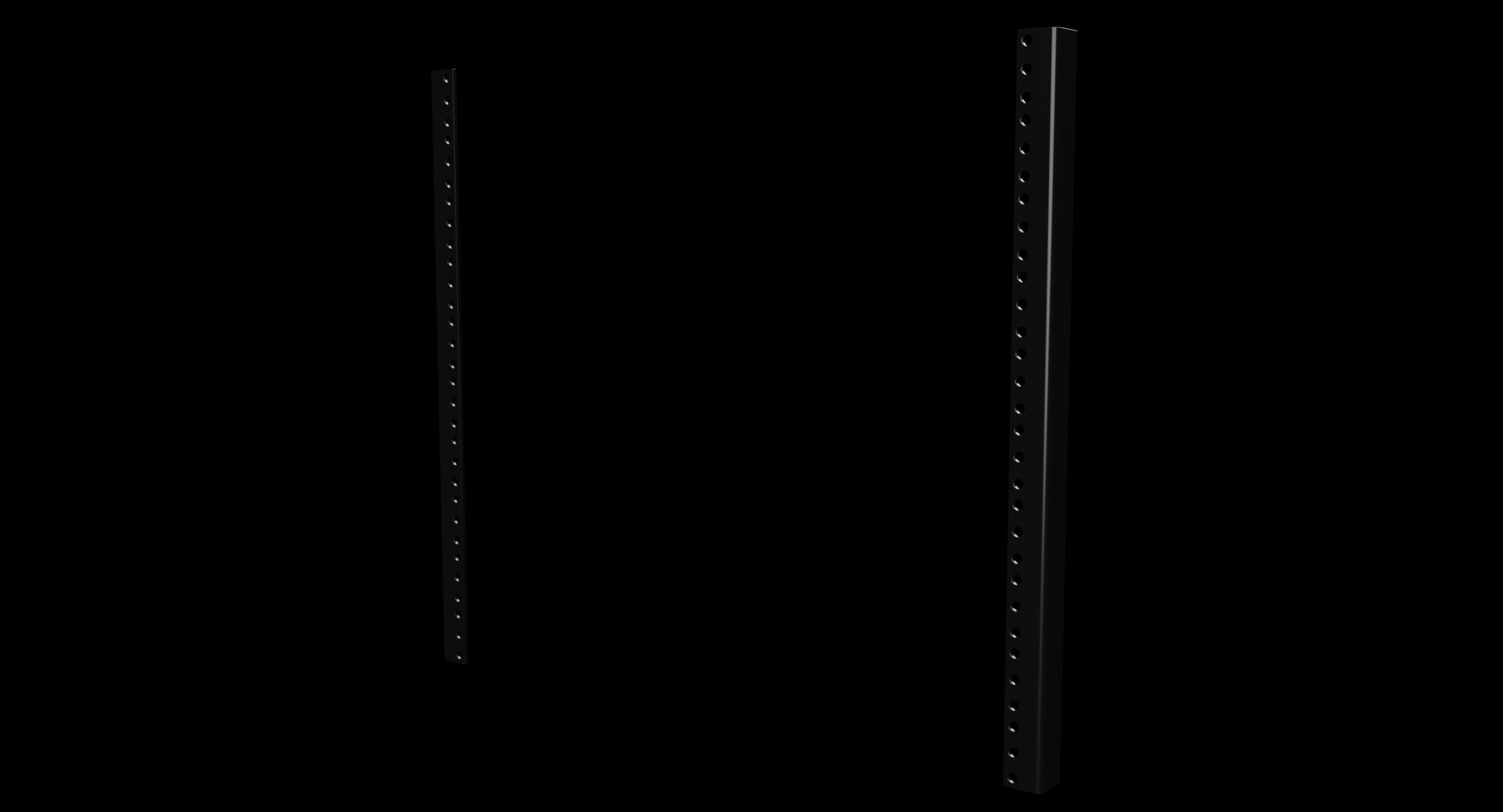 19-inch Rack Mount Rails 3D Model - TurboSquid 1307936