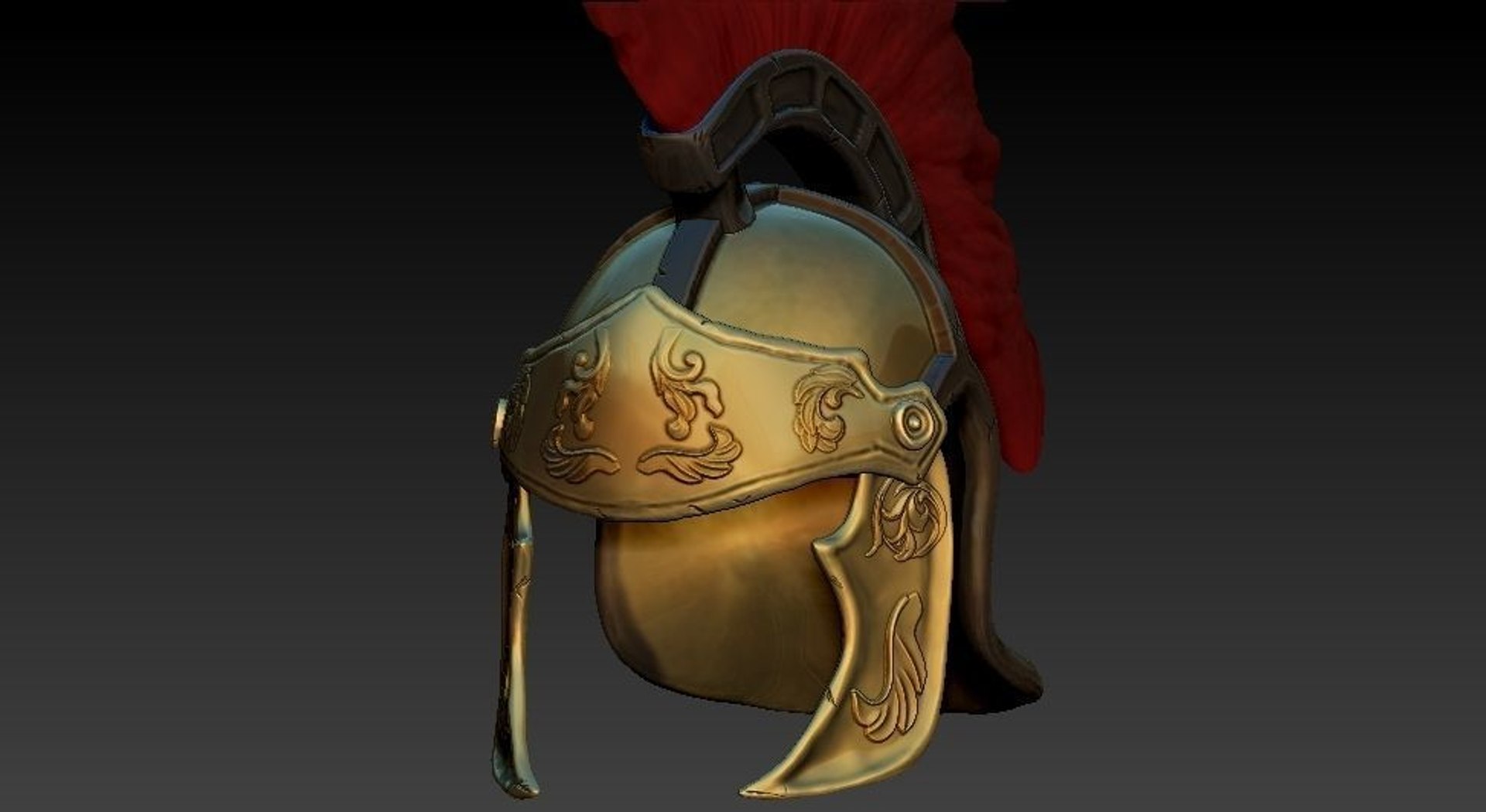 Roman Helmet 3D Model - TurboSquid 1385368