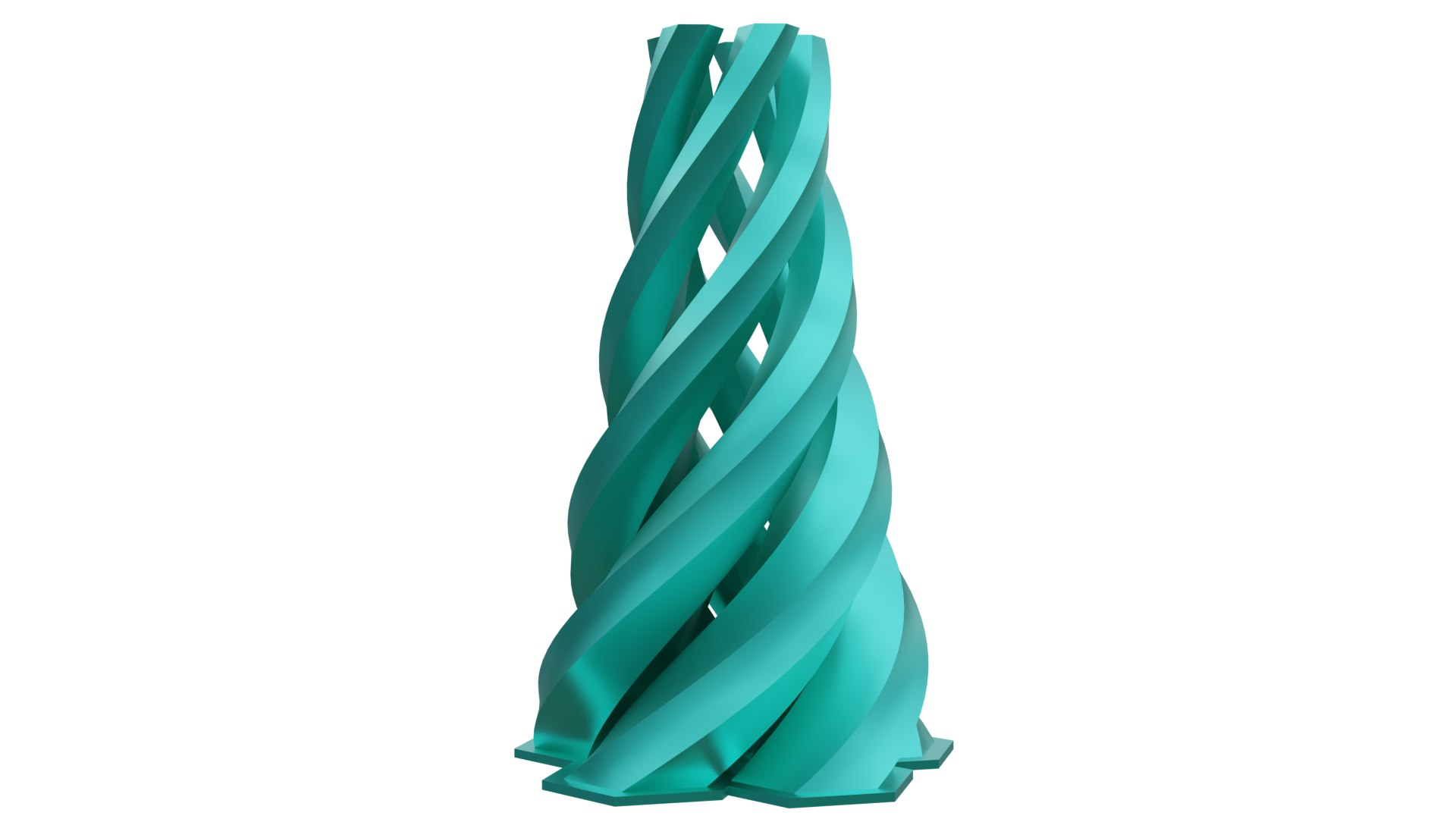 3D Twisted Twister Towers Model - TurboSquid 2227683