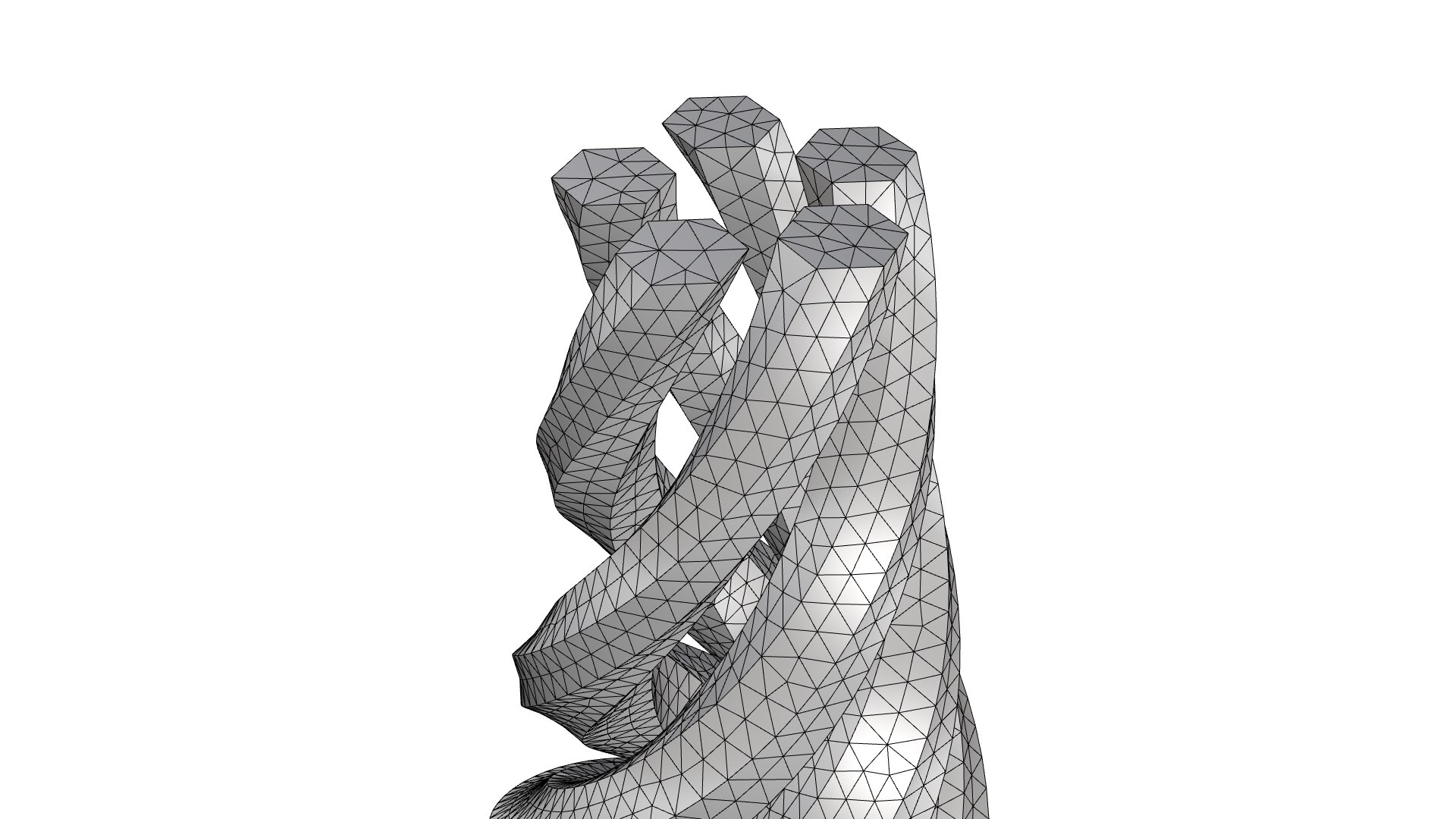 3D Twisted Twister Towers Model - TurboSquid 2227683