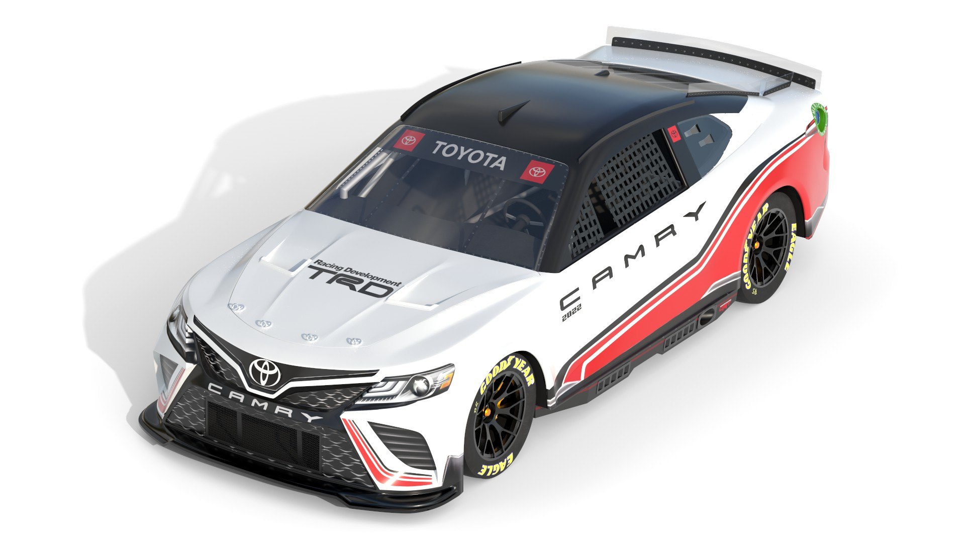 3D Model Toyota Camry Nascar Nextgen 2022 - TurboSquid 2140609