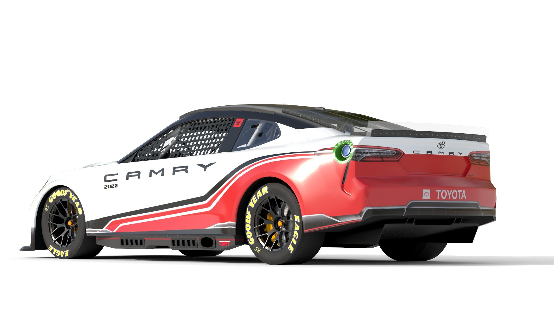 3D Model Toyota Camry Nascar Nextgen 2022 - TurboSquid 2140609