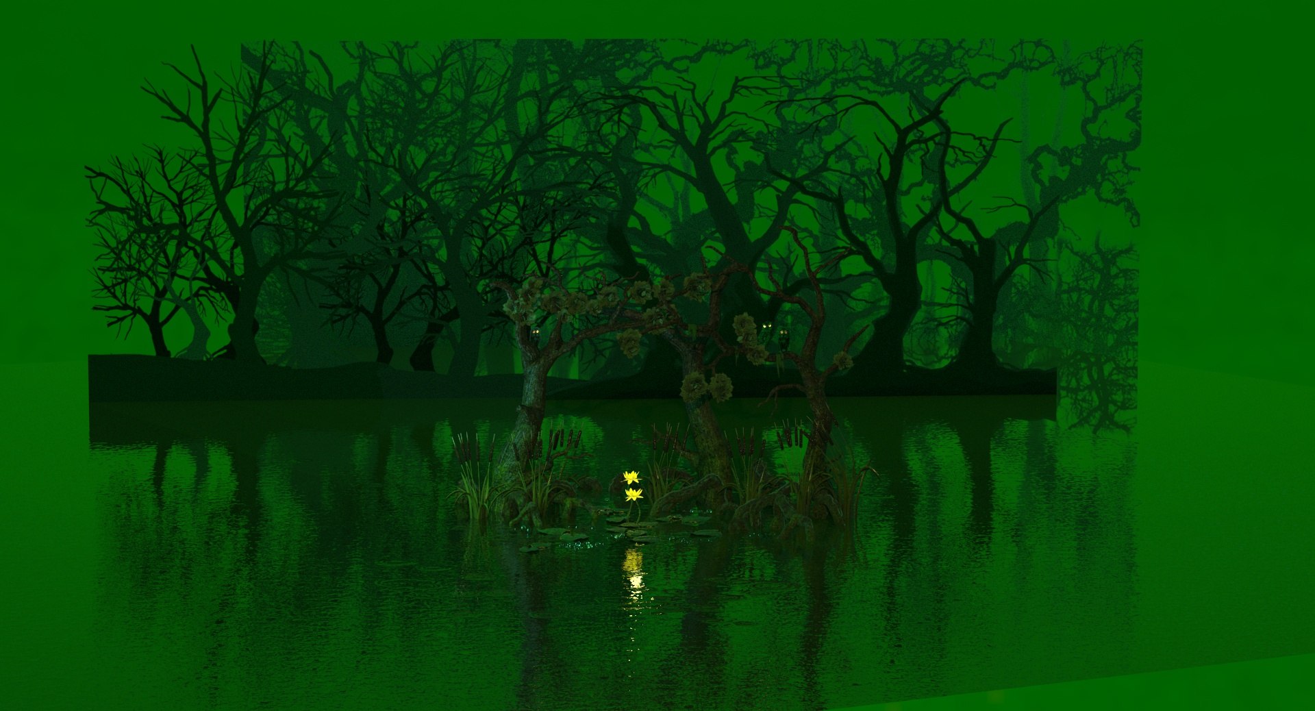 Swamp 3d Model