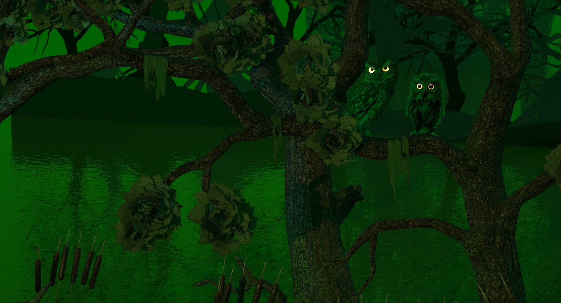 Swamp 3d Model