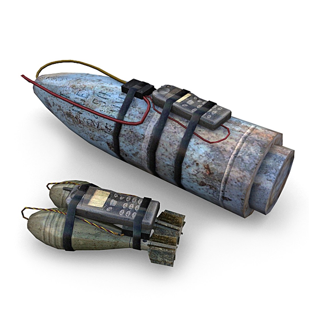 3d Model Improvised Explosive Devices