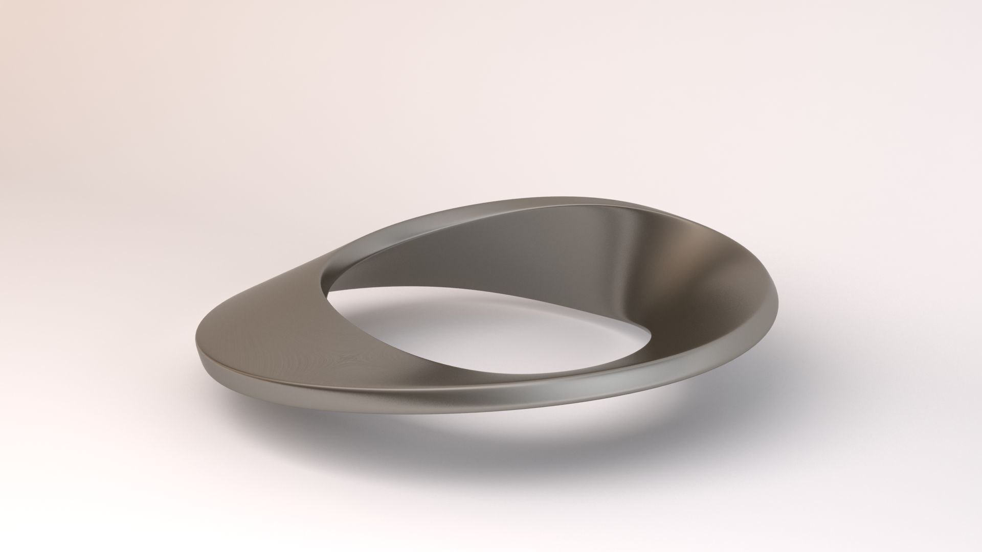 3D Mobius Strip Chrome - TurboSquid 1660680