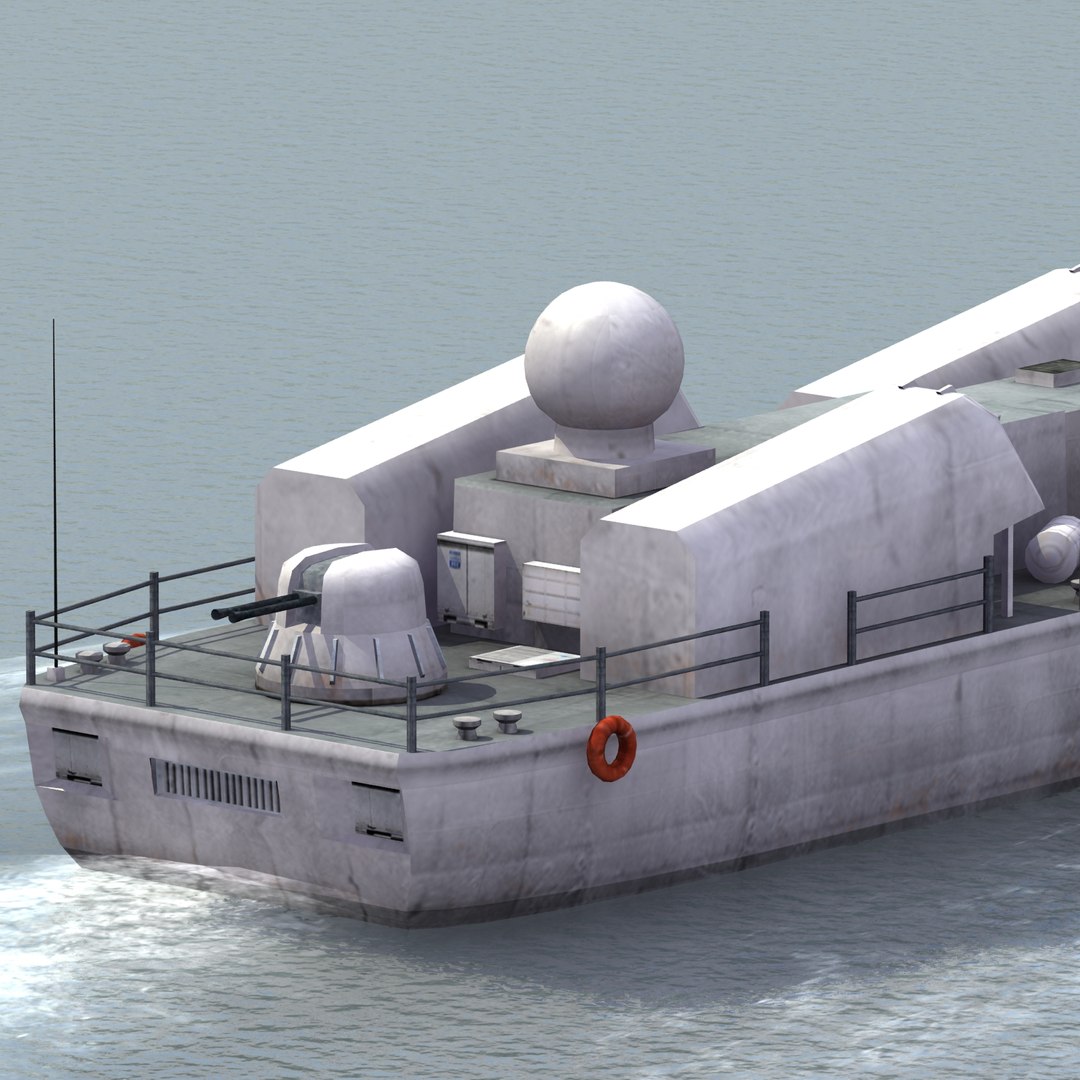 Chinese Navy Huangfeng Missile 3ds