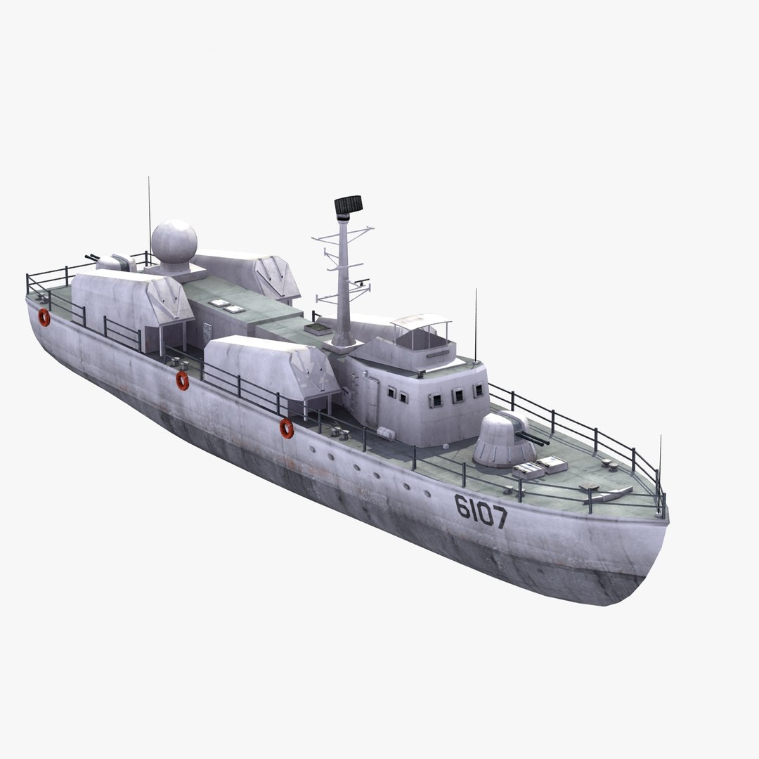 Chinese Navy Huangfeng Missile 3ds