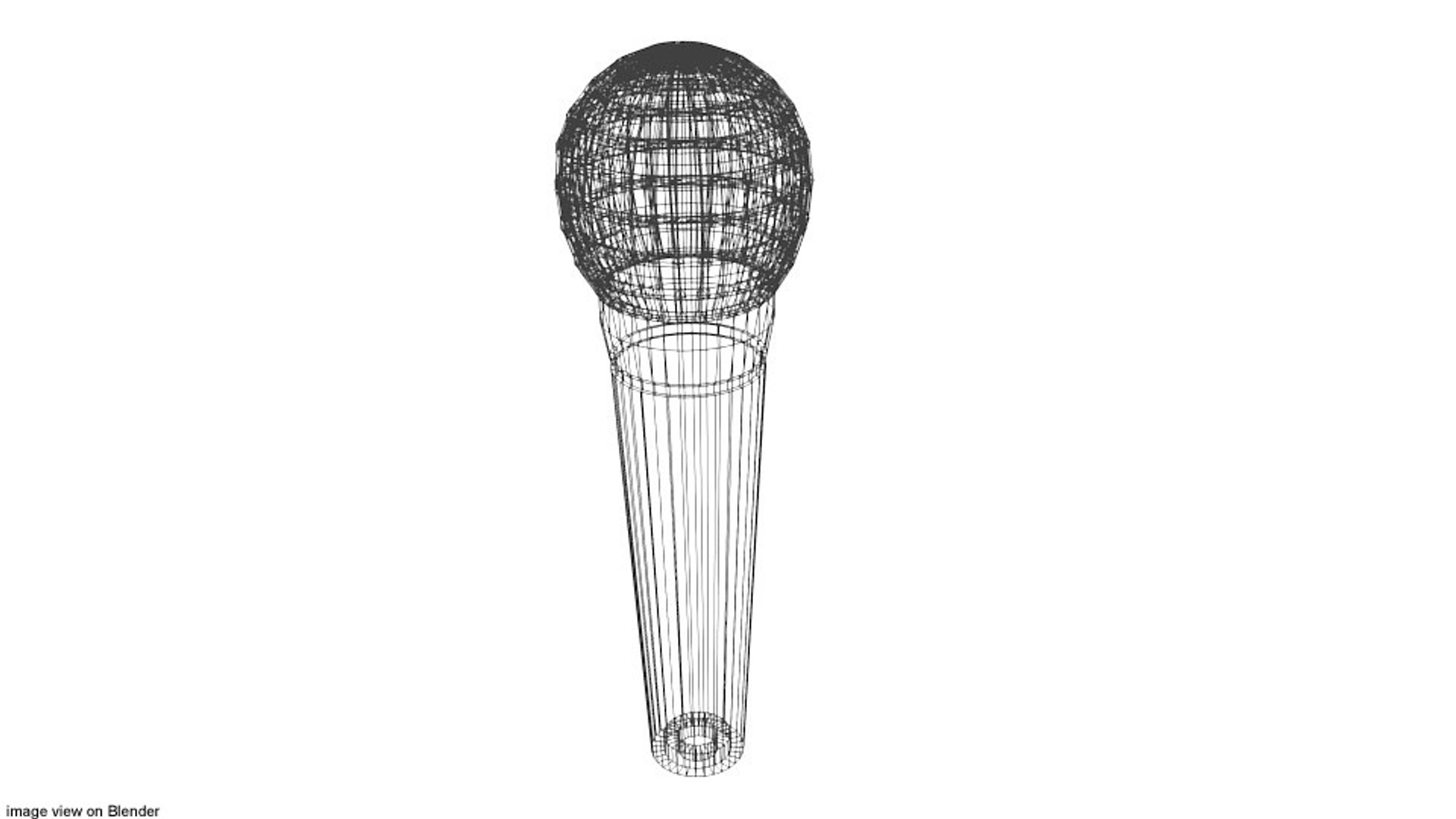 3D Mic Microphone - TurboSquid 1279227