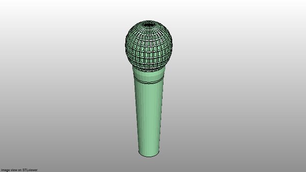 3D mic microphone - TurboSquid 1279227