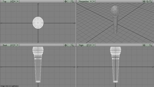 3D mic microphone - TurboSquid 1279227
