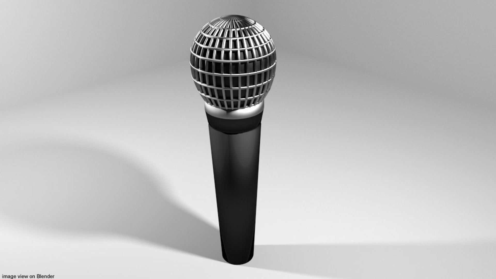 3D Mic Microphone - TurboSquid 1279227