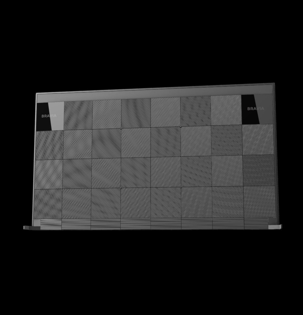 Sony Z8H Series 215cm 85 Inch Ultra HD 8K 3D Model - TurboSquid 2141897