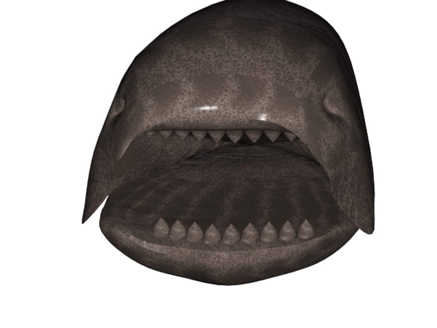 3ds toothed gastropod space worm