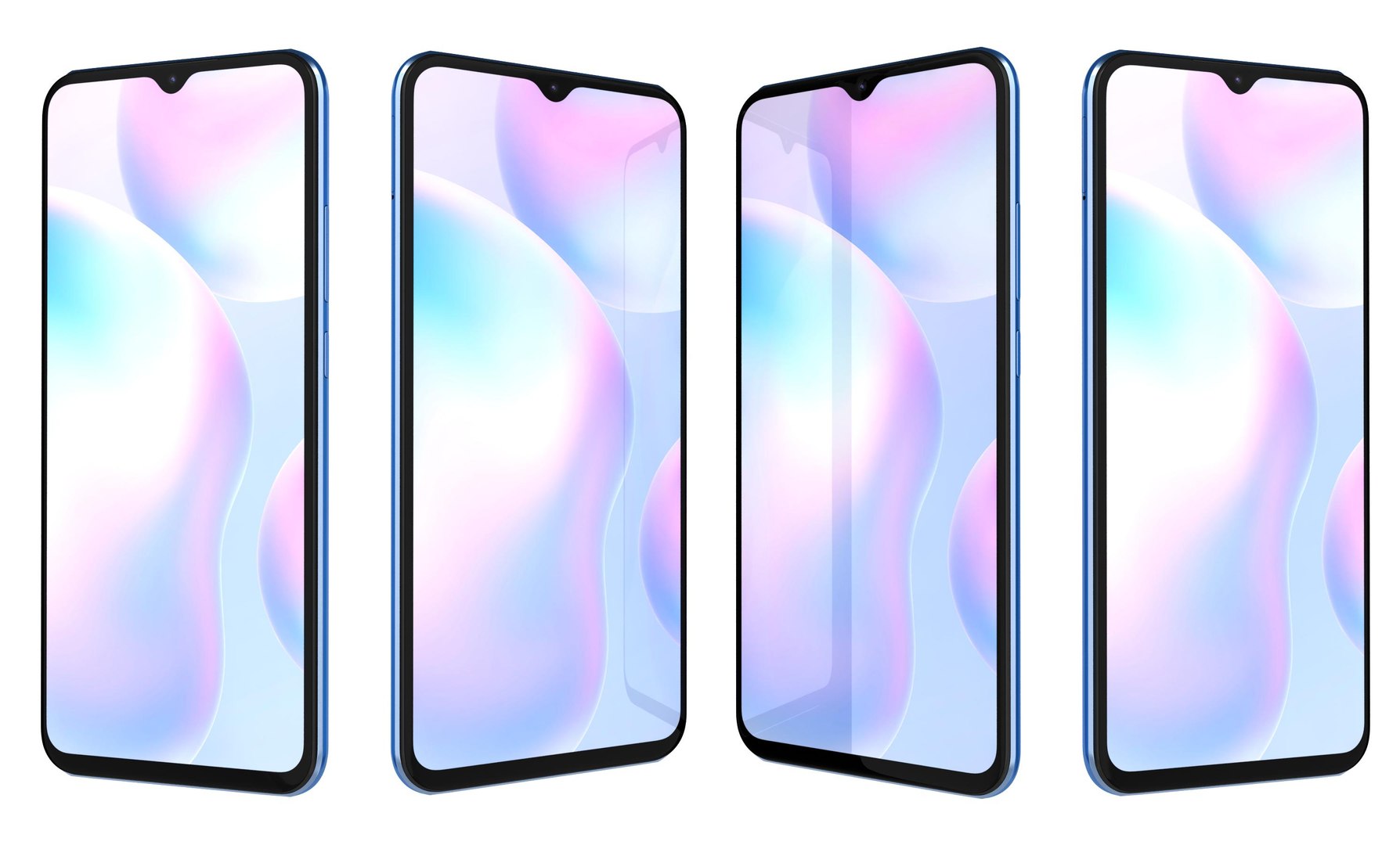 3D Xiaomi Redmi 9A All Colors - TurboSquid 1730602