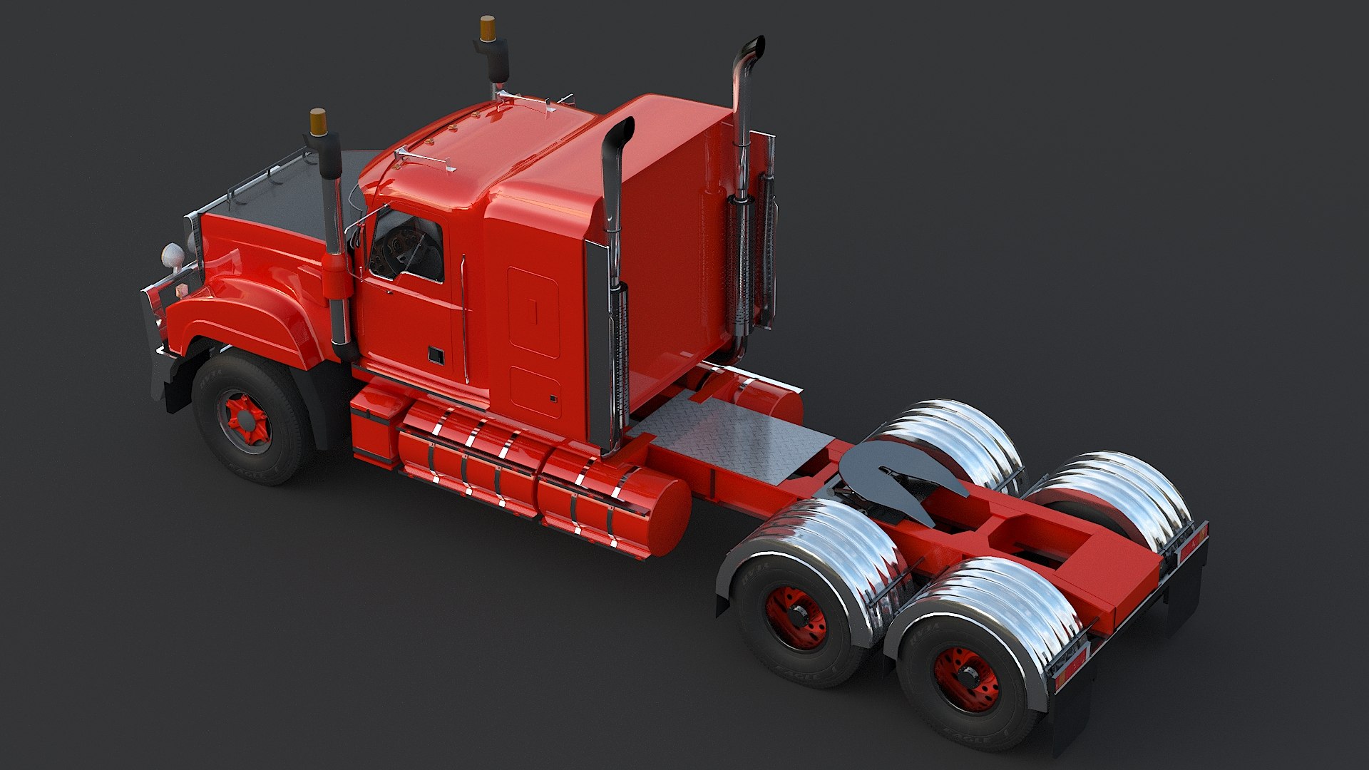 Titan Prime Mack 3D Model - TurboSquid 1669499
