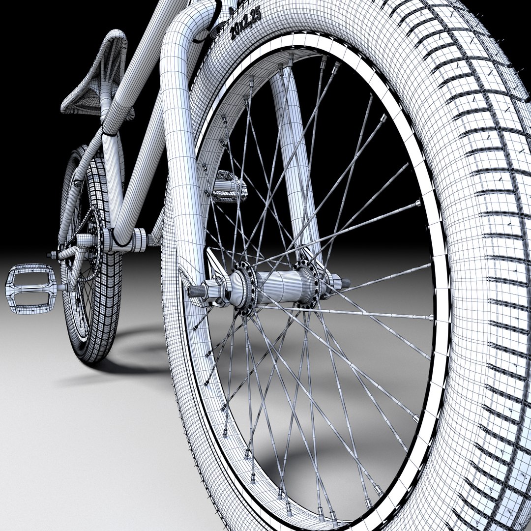 Bmx bike 3D model - TurboSquid 1514399