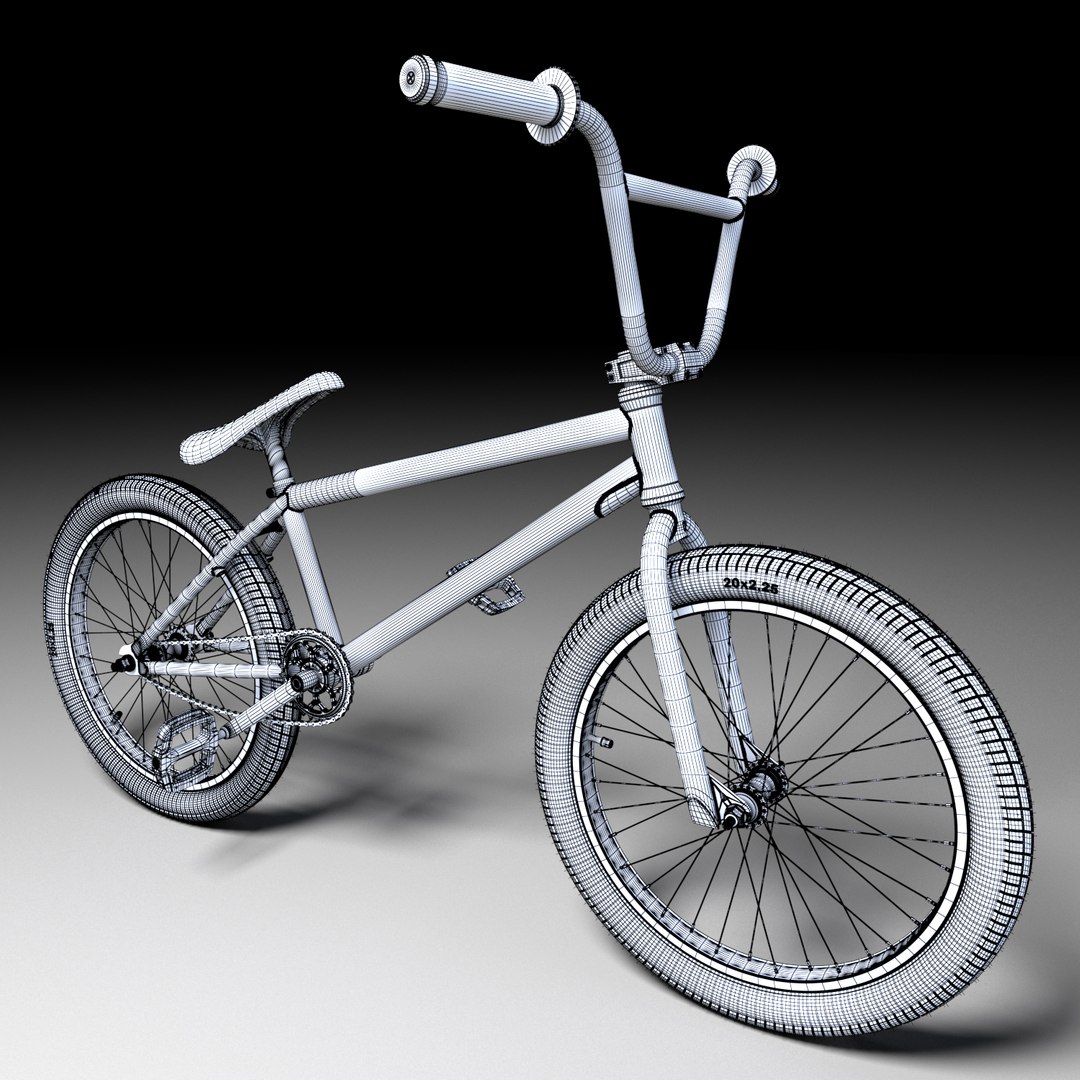 Bmx bike 3D model - TurboSquid 1514399