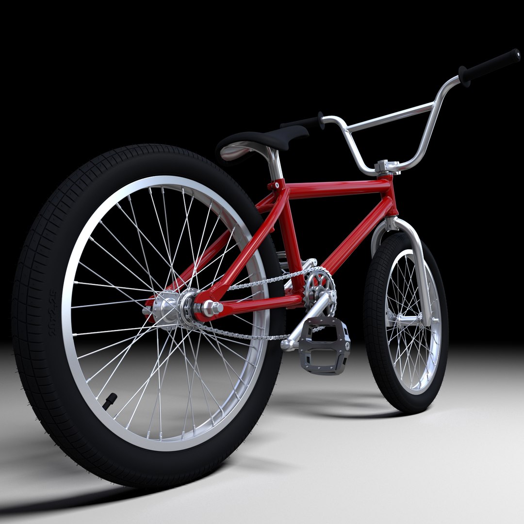 Bmx bike 3D model - TurboSquid 1514399