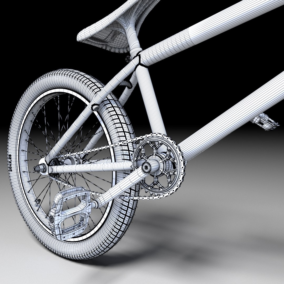 Bmx bike 3D model - TurboSquid 1514399