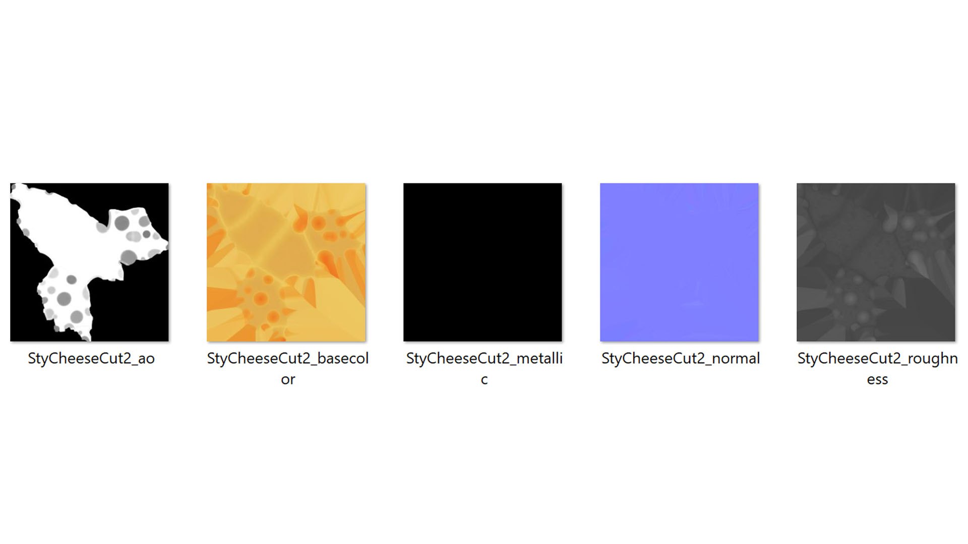 3D Stylized Cut Cheese 2 - TurboSquid 2339311