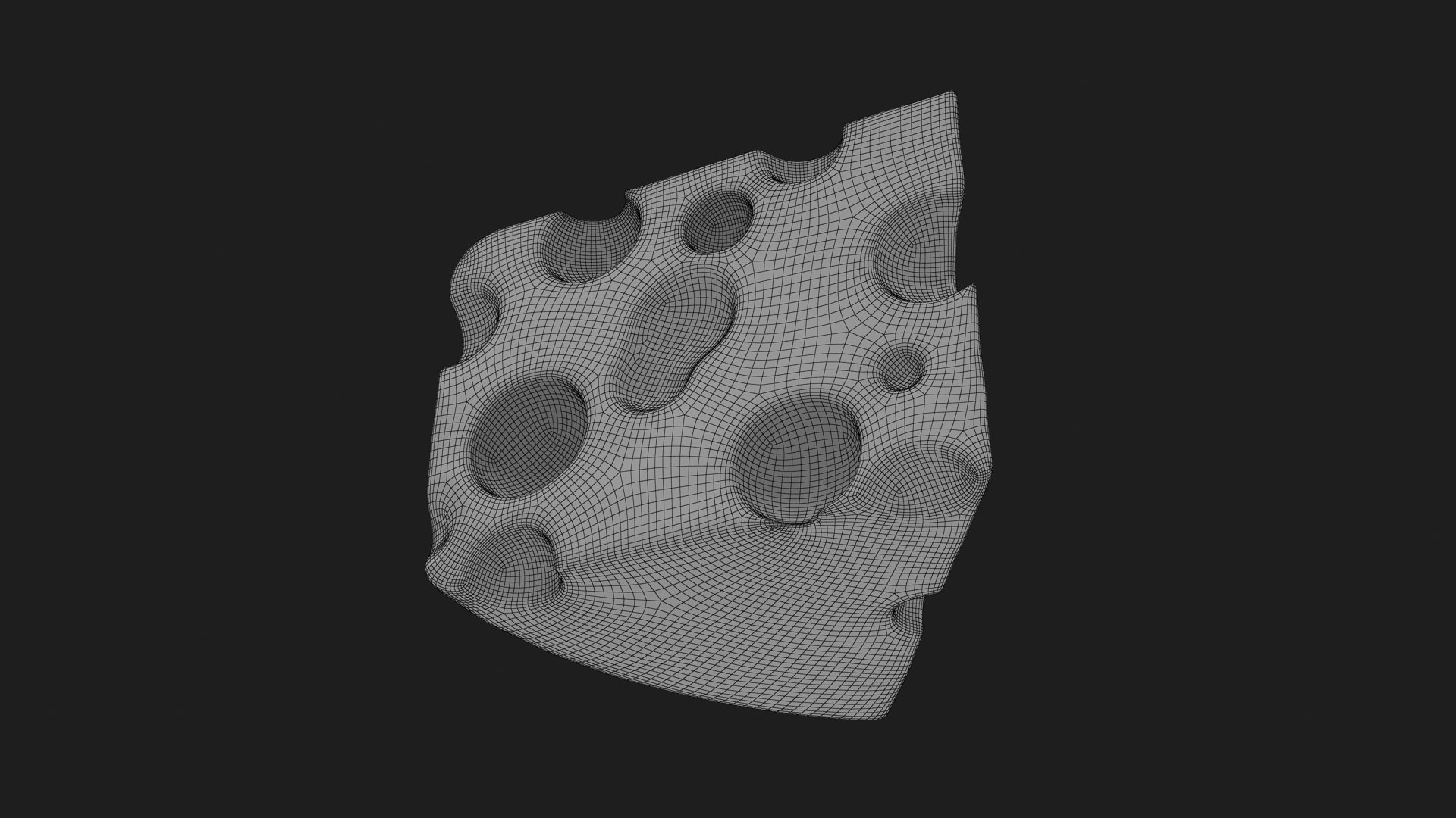 3D Stylized Cut Cheese 2 - TurboSquid 2339311