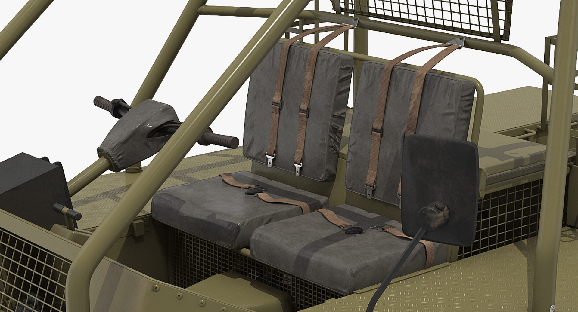 Supacat alvis military green 3D model - TurboSquid 1291427