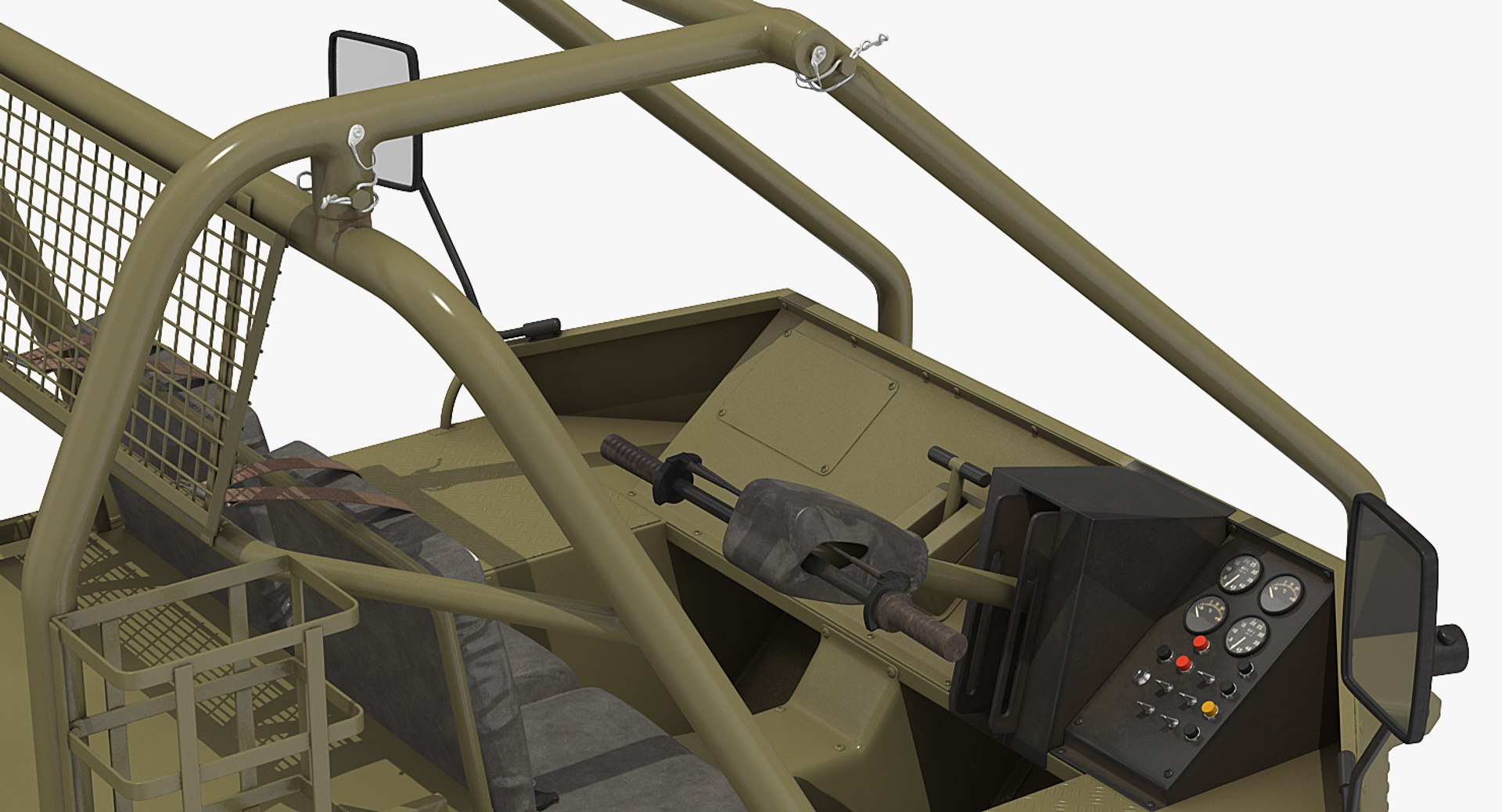 Supacat alvis military green 3D model - TurboSquid 1291427
