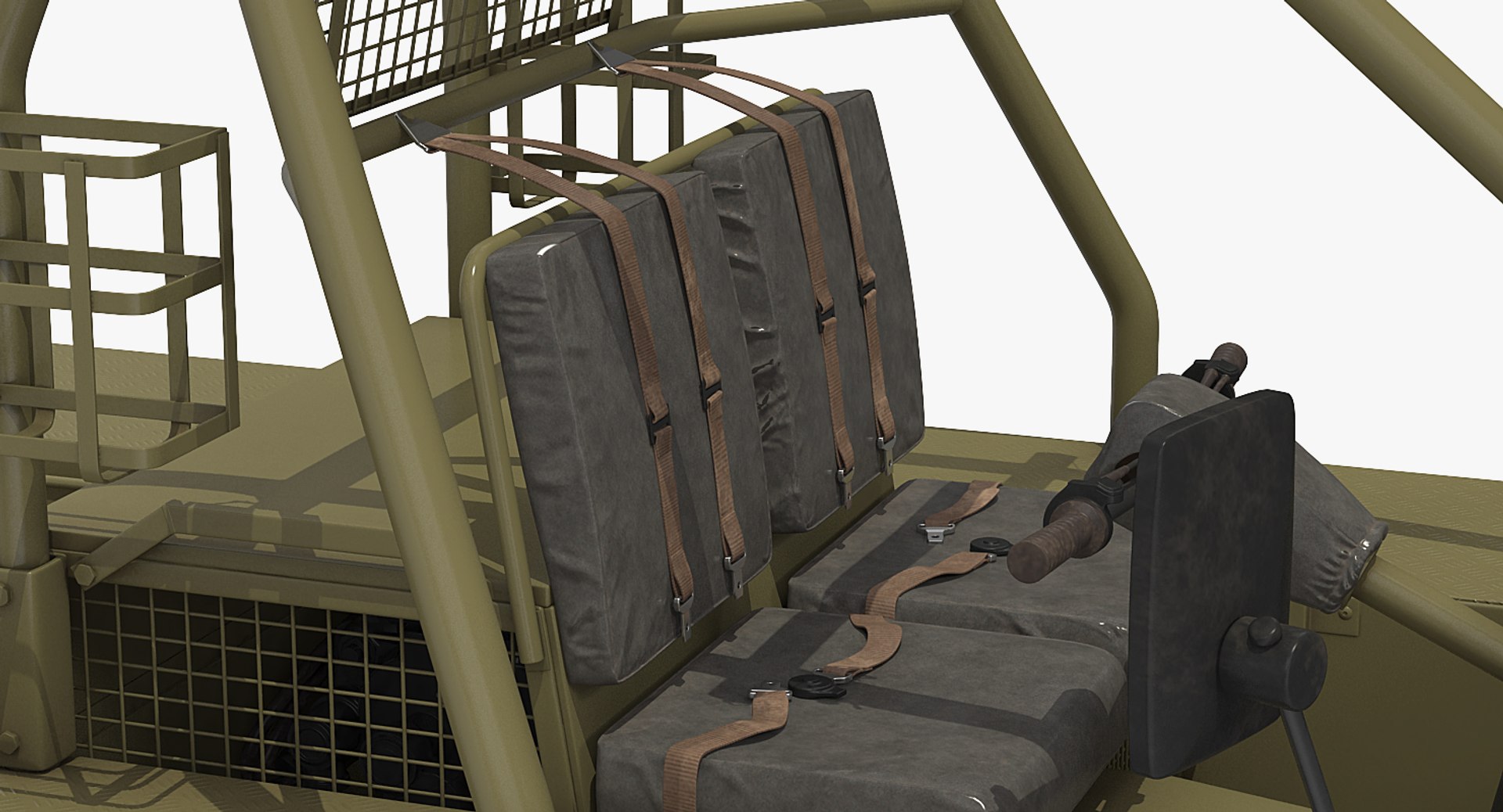 Supacat Alvis Military Green 3D Model - TurboSquid 1291427