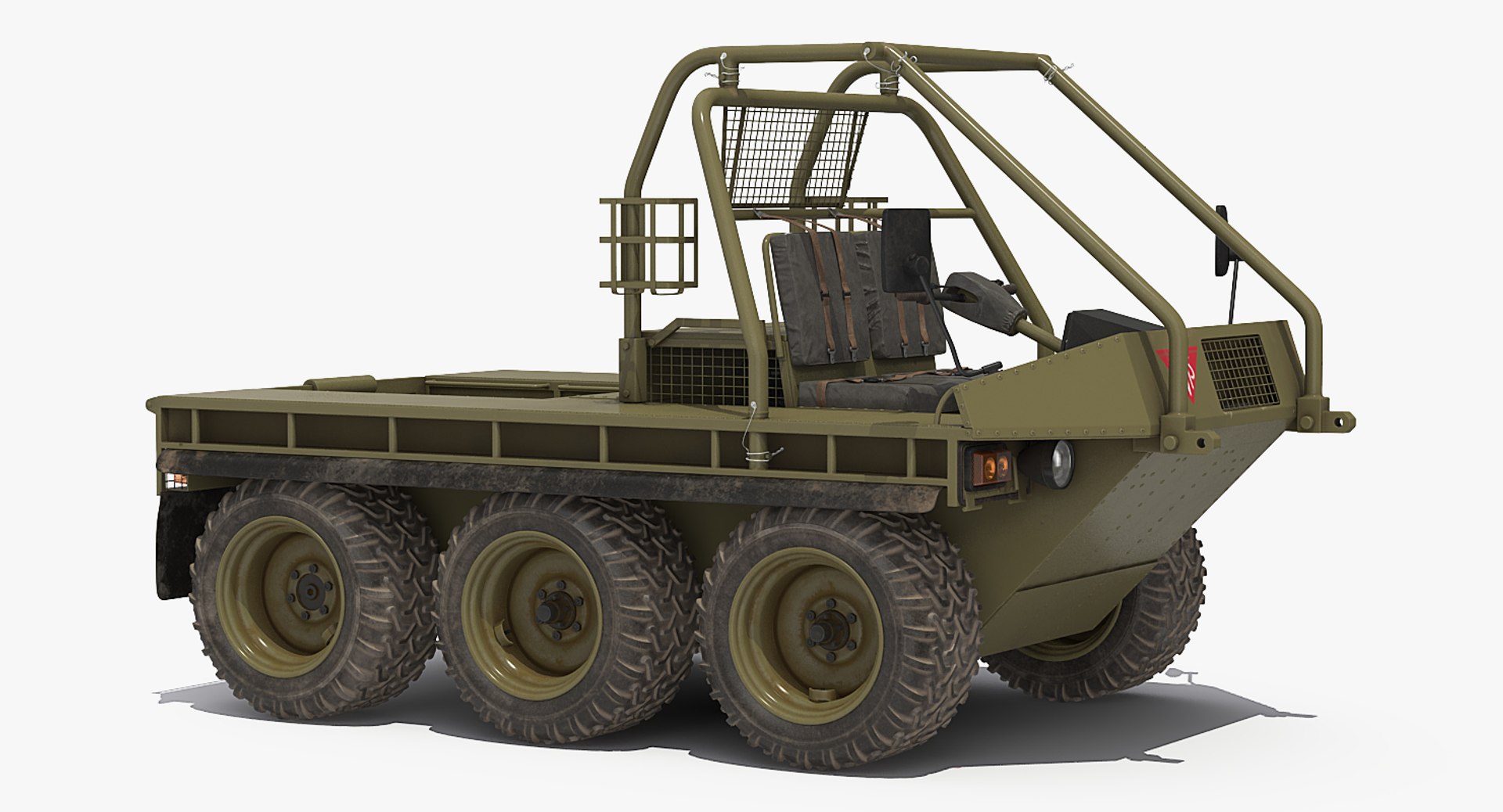 Supacat Alvis Military Green 3D Model - TurboSquid 1291427